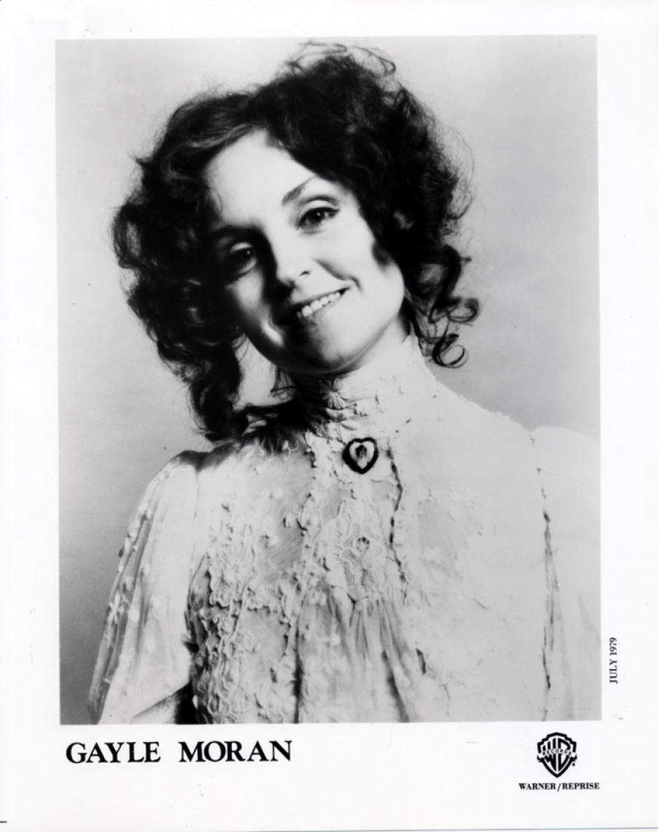 Gayle Moran Vintage Concert Photo Promo Print, 1979 at Wolfgang's