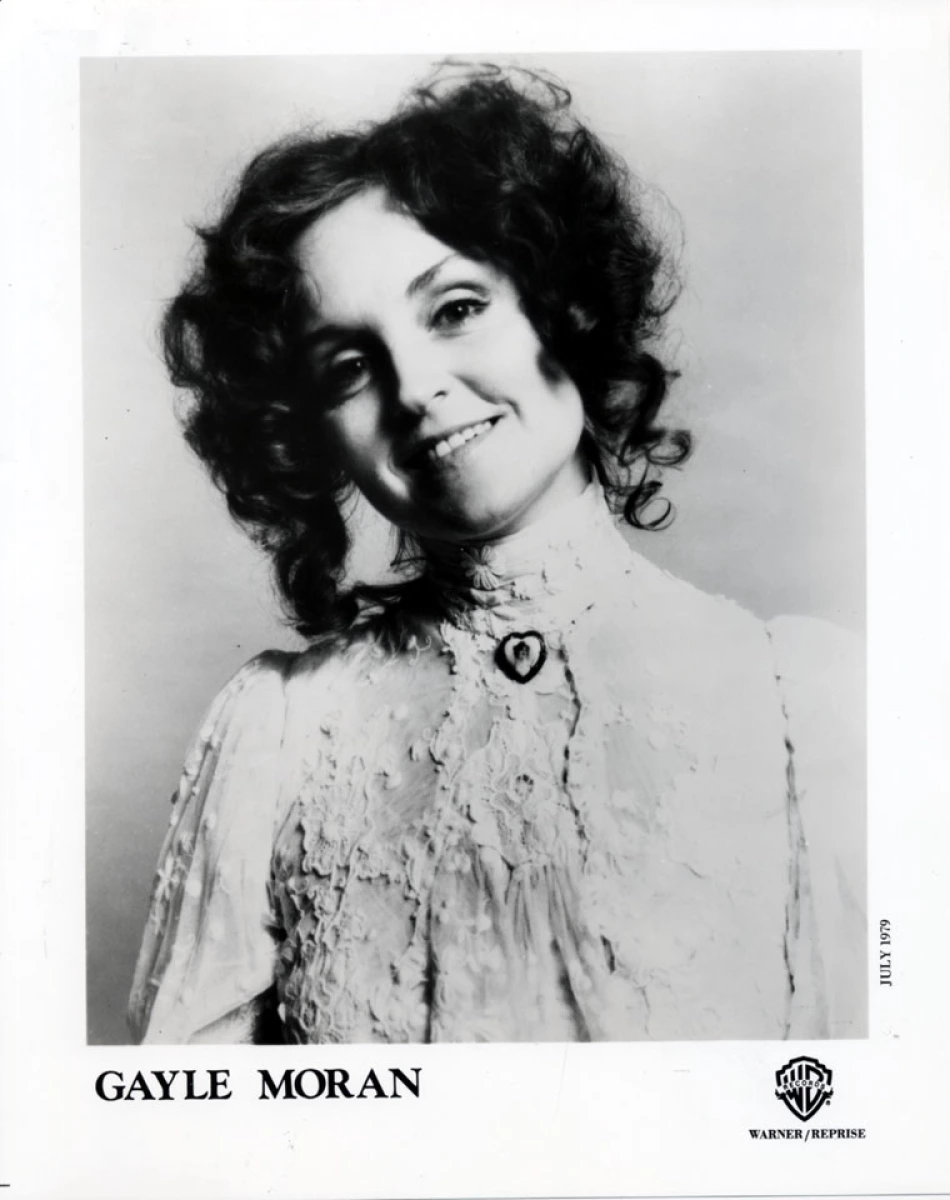 Gayle Moran Vintage Concert Photo Promo Print, 1979 at Wolfgang's