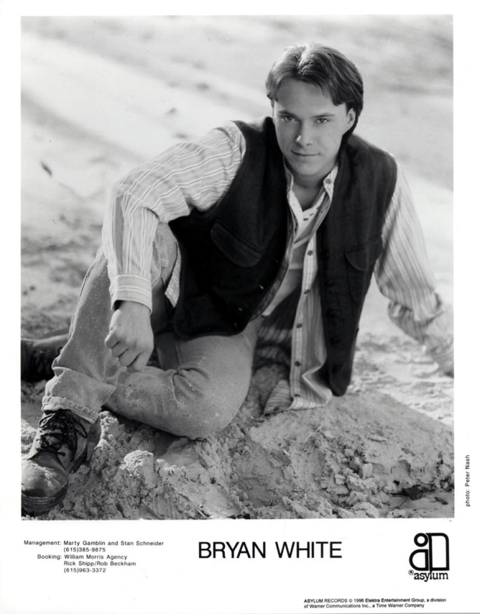 Bryan White Vintage Concert Photo Promo Print at Wolfgang's