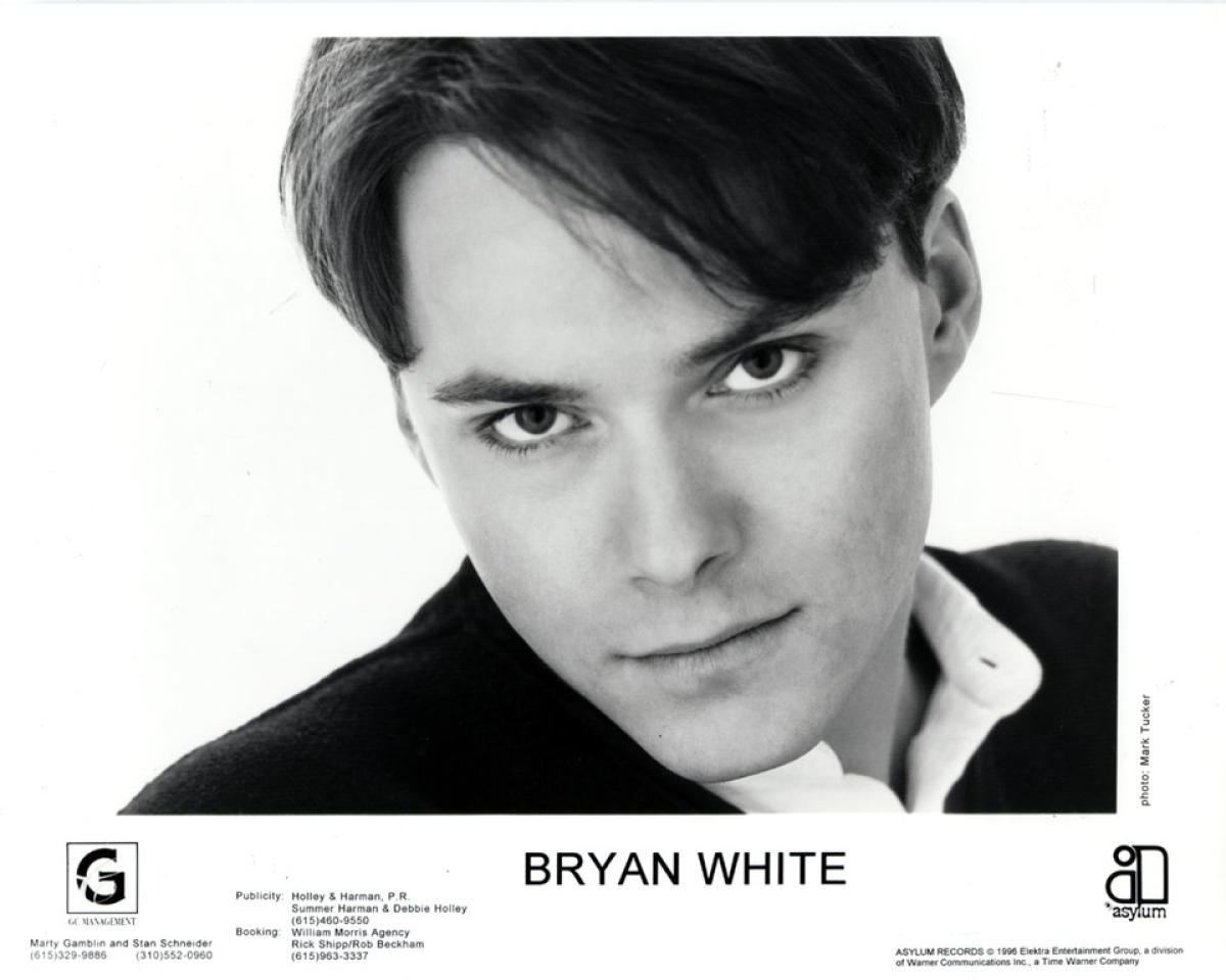 Bryan White Vintage Concert Photo Promo Print at Wolfgang's