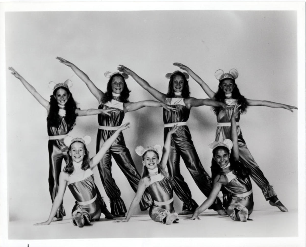 West Coast Dancers Vintage Concert Photo Promo Print at Wolfgang's