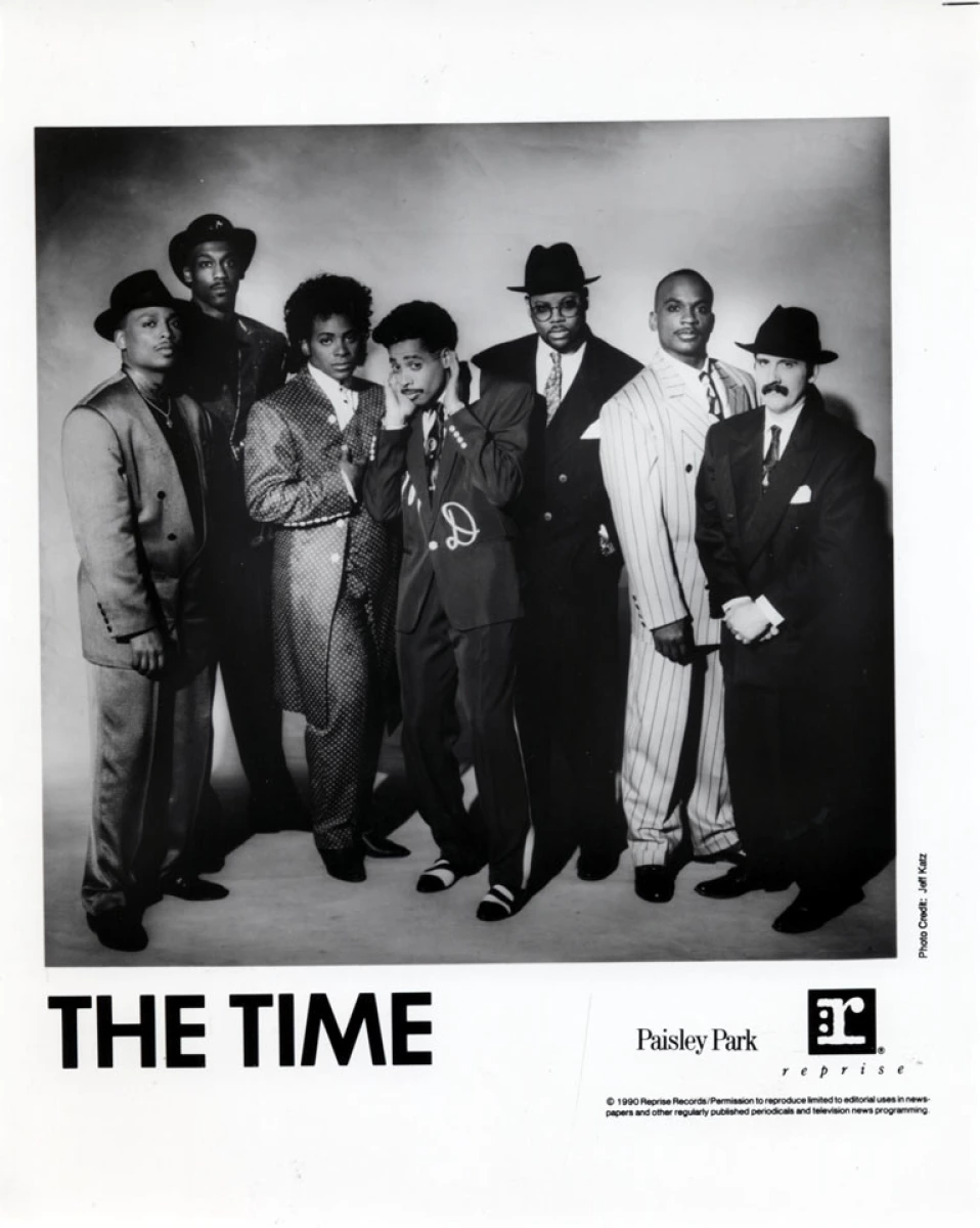 The Time Vintage Concert Photo Promo Print, 1990 at Wolfgang's