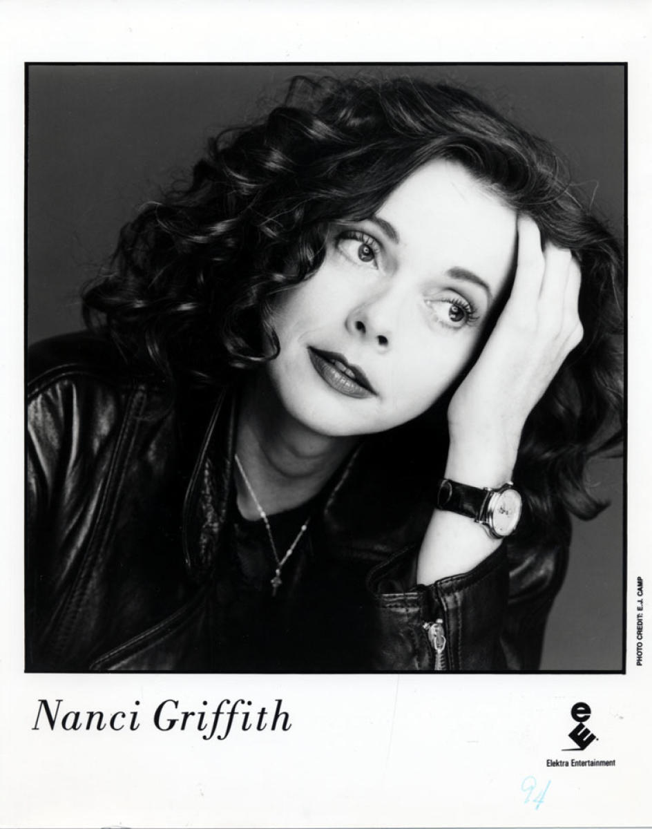 Nanci Griffith Vintage Concert Photo Promo Print at Wolfgang's