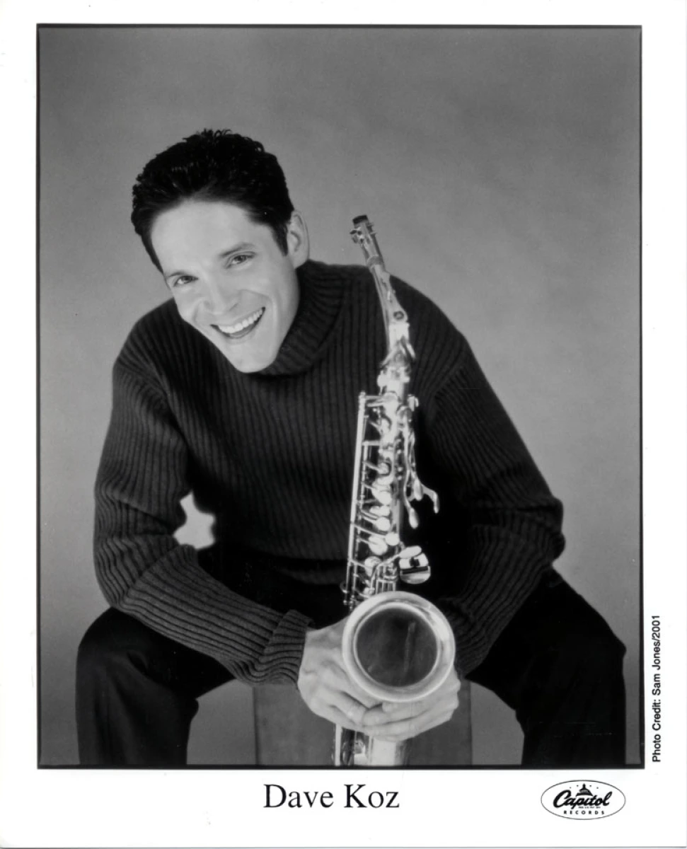 Dave Koz Vintage Concert Photo Promo Print, 2001 at Wolfgang's