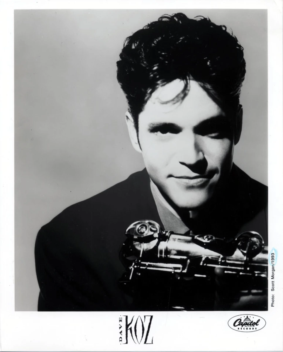 Dave Koz Vintage Concert Photo Promo Print, 1993 at Wolfgang's