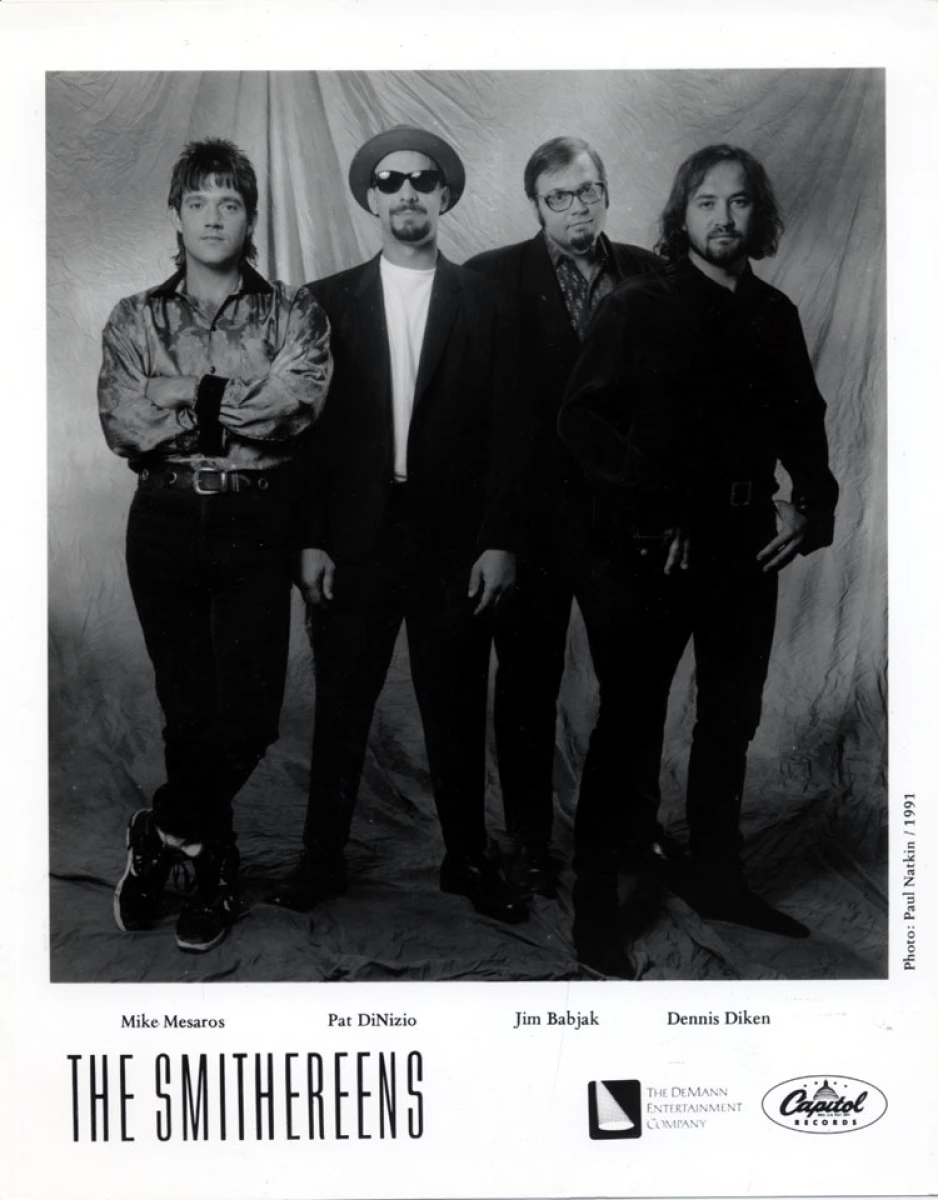 The Smithereens Vintage Concert Photo Promo Print, 1991 at Wolfgang's
