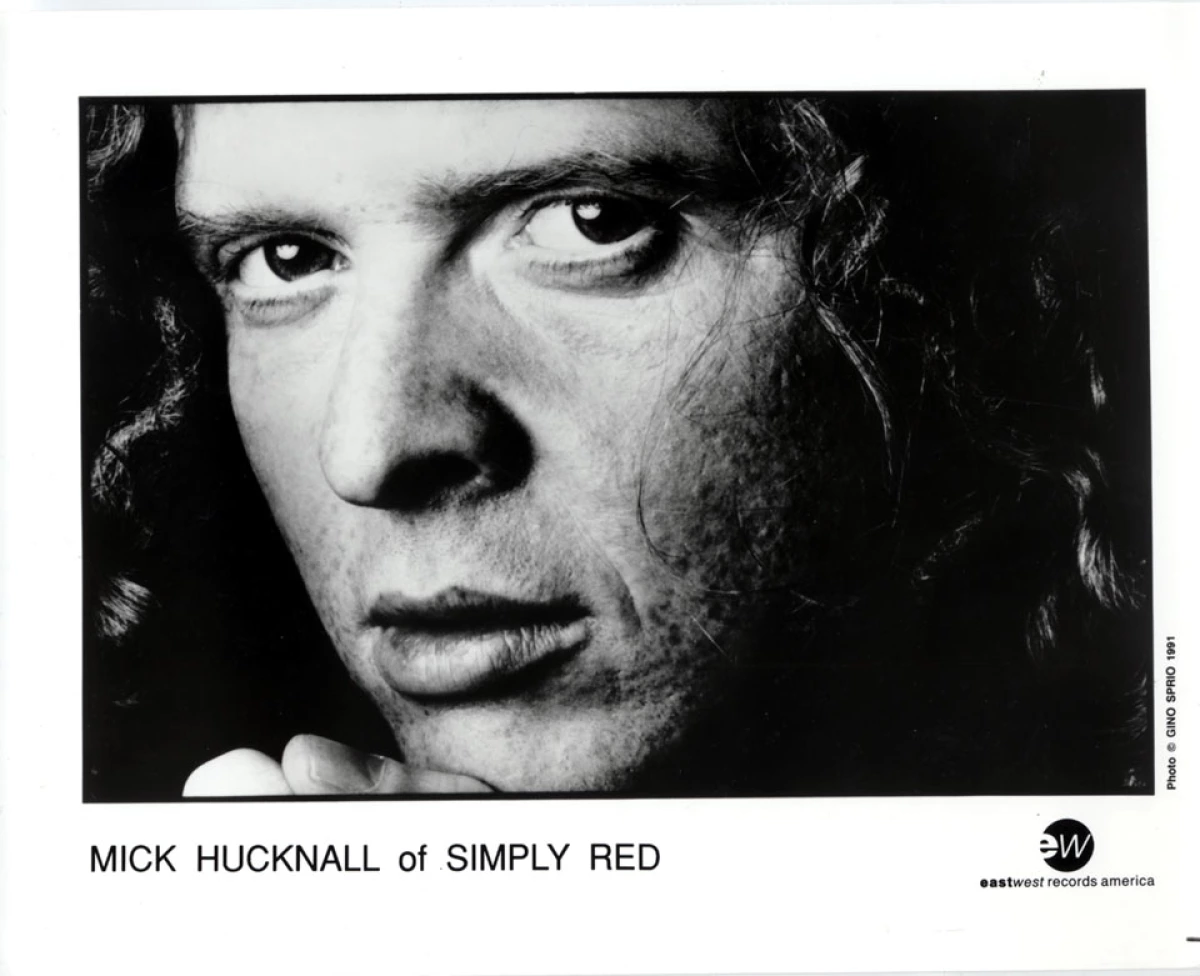 Simply Red Vintage Concert Photo Promo Print, 1991 at Wolfgang's
