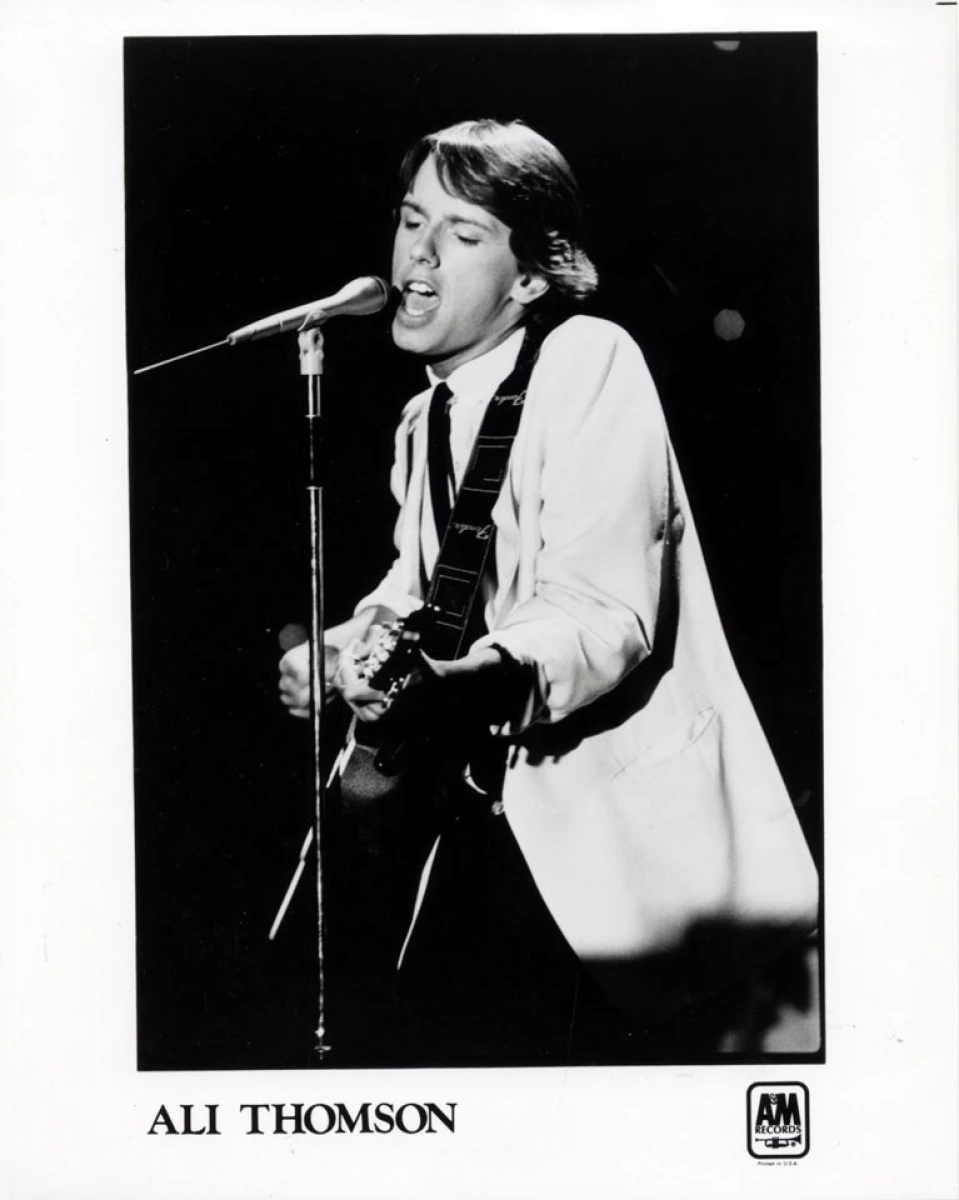 Ali Thompson Vintage Concert Photo Promo Print at Wolfgang's