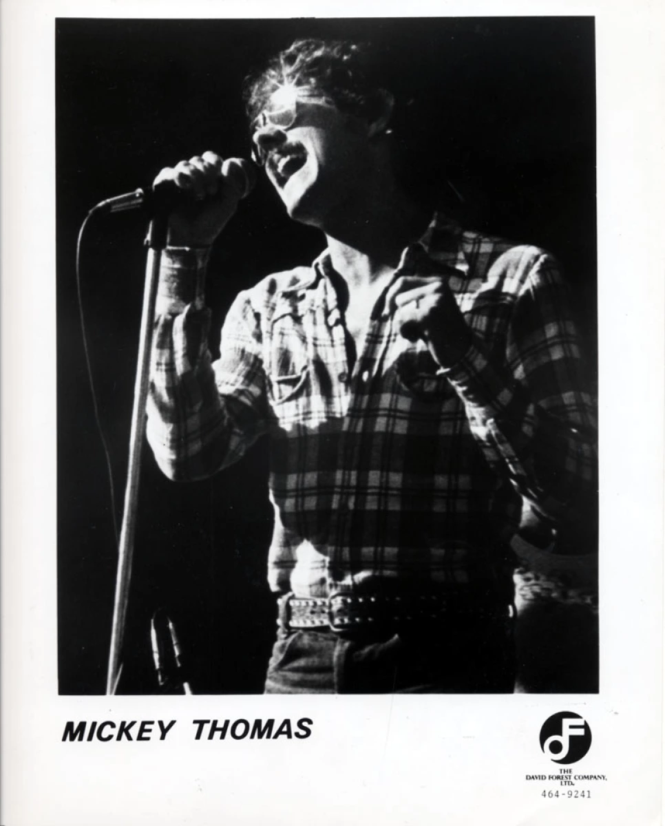 Mickey Thomas Vintage Concert Photo Promo Print at Wolfgang's