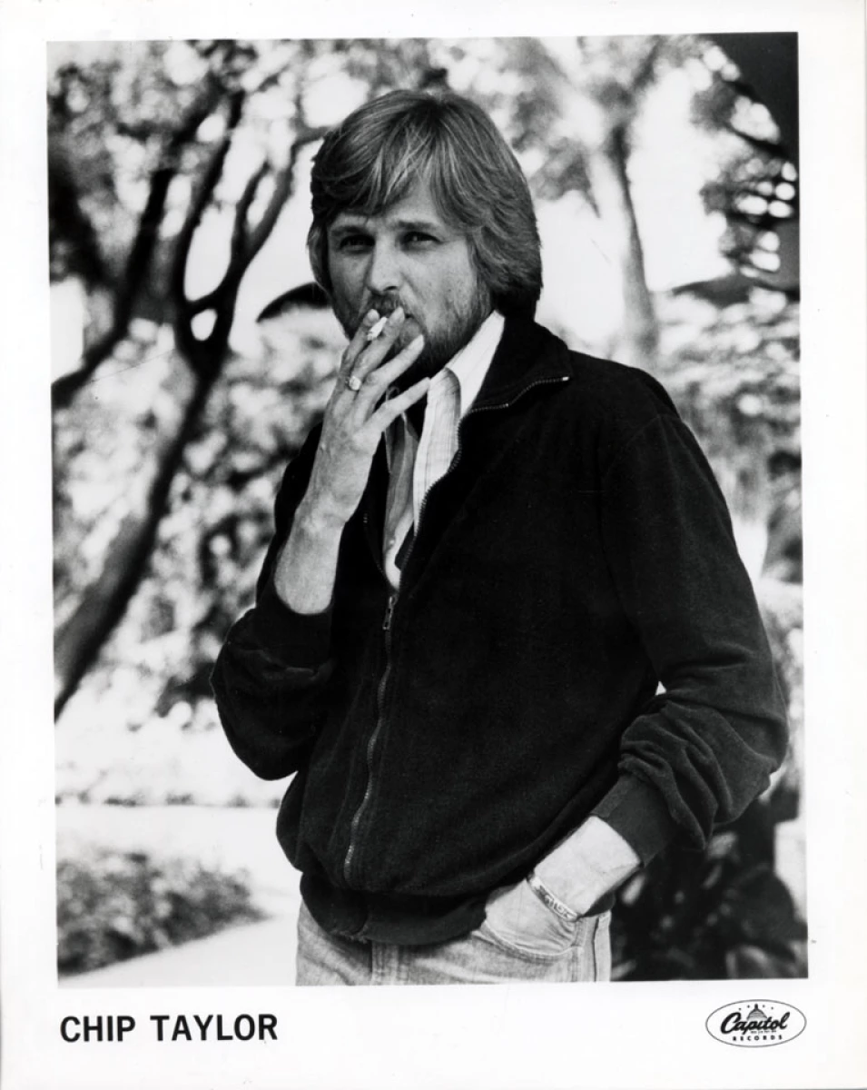 Chip Taylor Vintage Concert Photo Promo Print at Wolfgang's