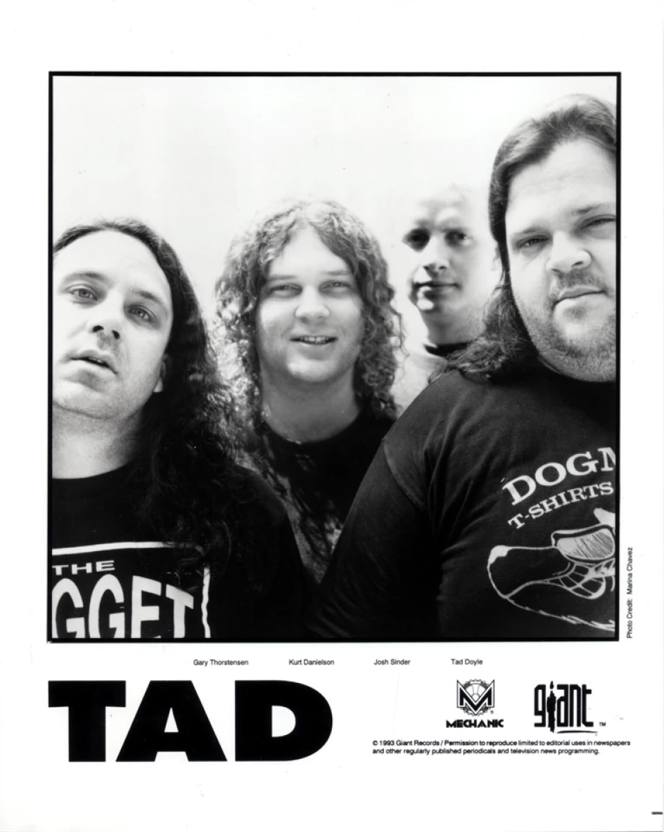 Tad Vintage Concert Photo Promo Print, 1993 at Wolfgang's