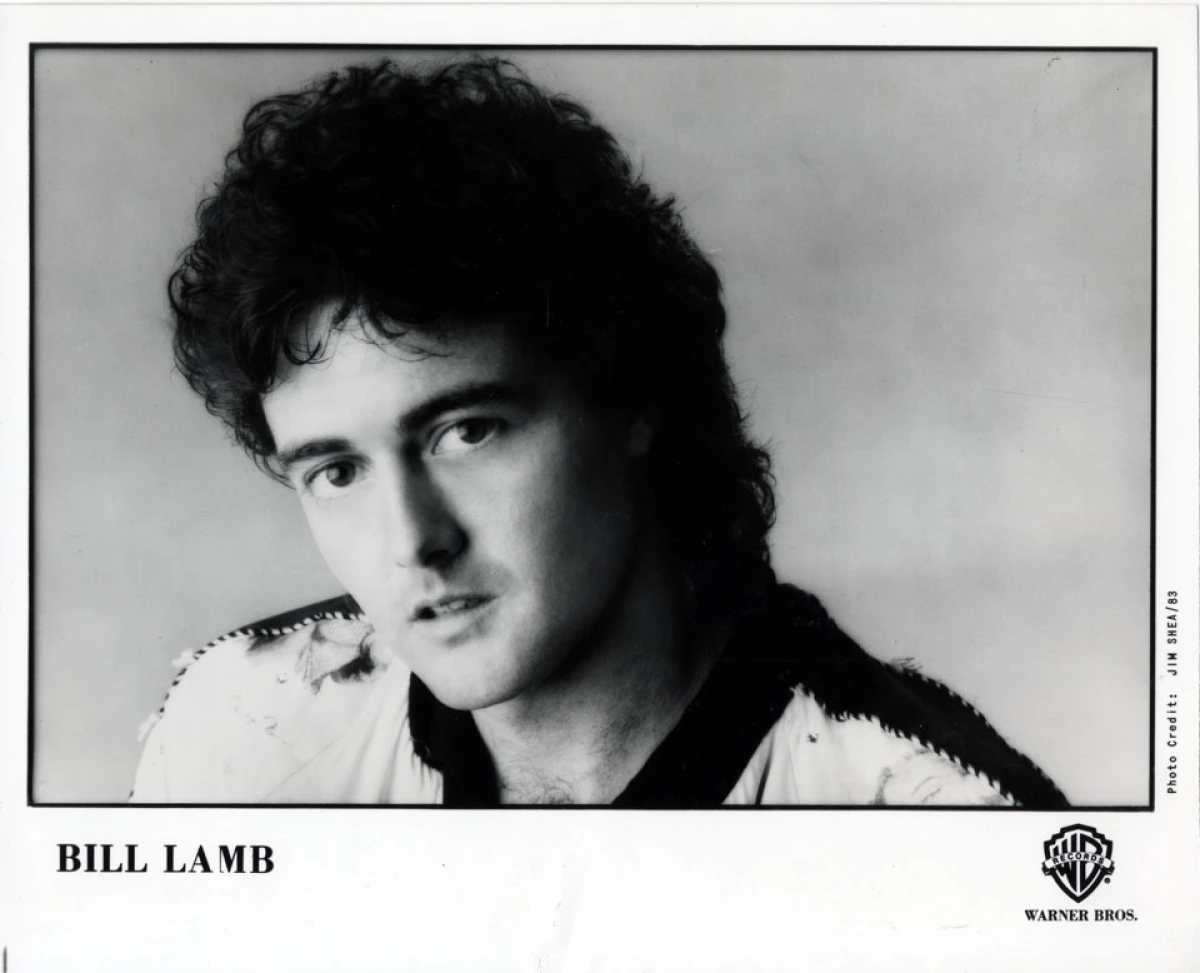 Bill Lamb Vintage Concert Photo Promo Print, 1983 at Wolfgang's