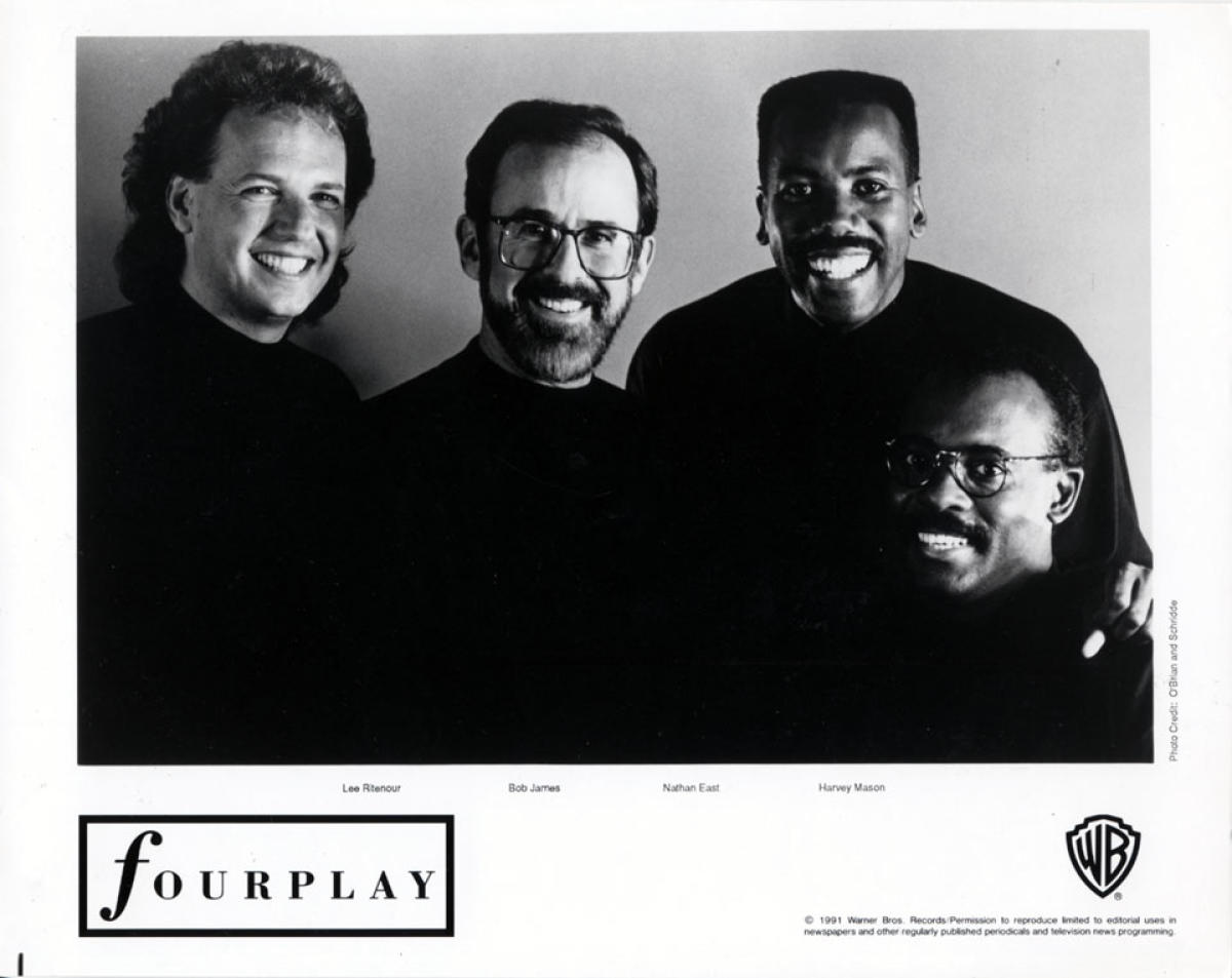 Fourplay Vintage Concert Photo Promo Print, 1991 at Wolfgang's