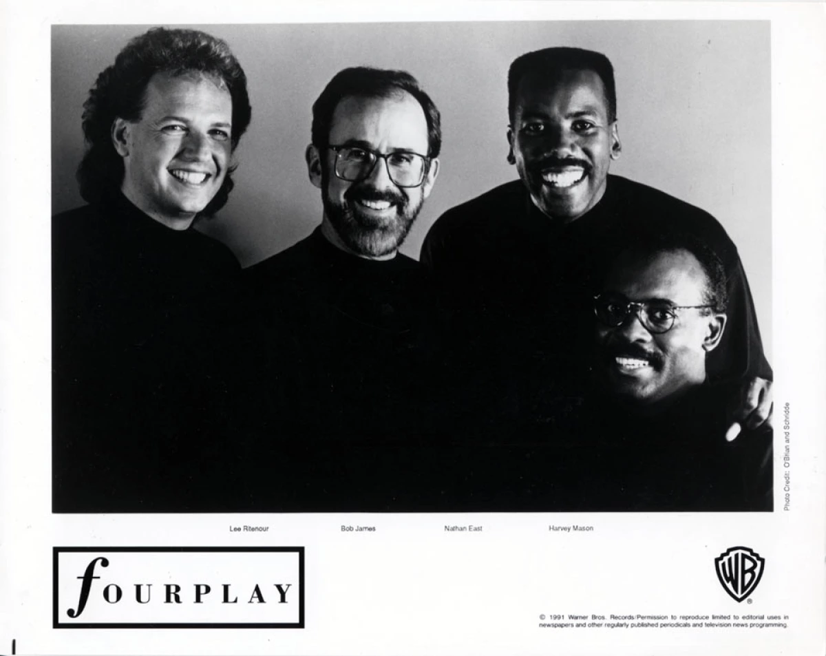 Fourplay Vintage Concert Photo Promo Print, 1991 at Wolfgang's