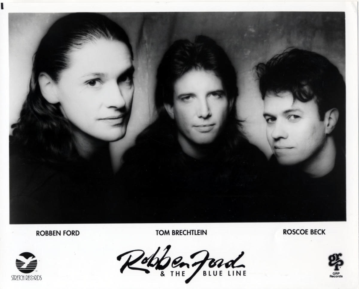 Robben Ford & The Blue Line Vintage Concert Photo Promo Print at Wolfgang's