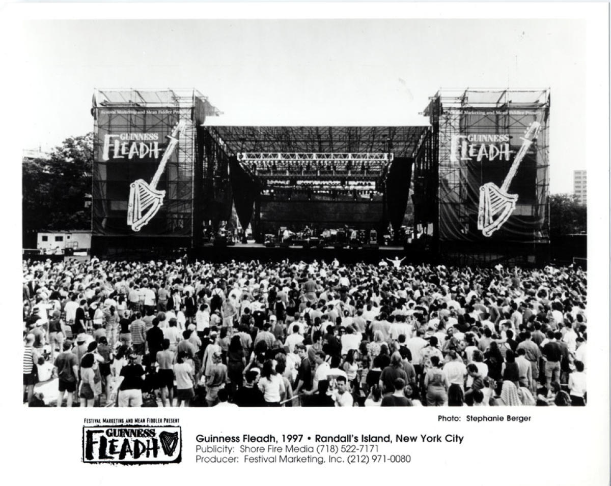 Van Morrison Vintage Concert Photo Promo Print from Randall's Island ...