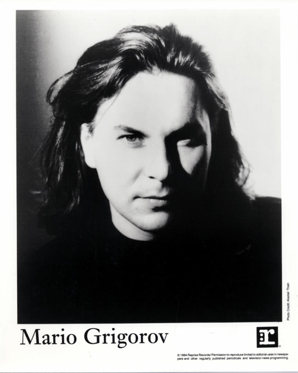 Mario Grigorov Vintage Concert Photo Promo Print, 1994 at Wolfgang's