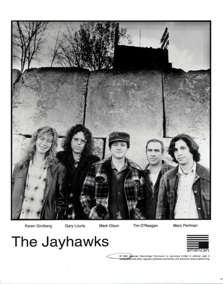 The Jayhawks Vintage Concert Photo Promo Print, 1995 at Wolfgang's