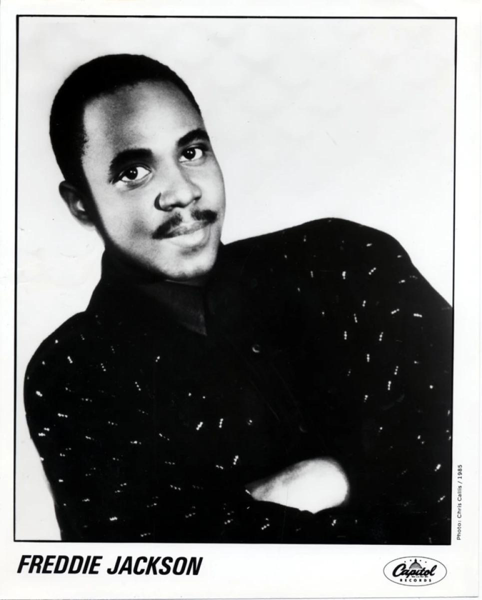 Freddie Jackson Vintage Concert Photo Promo Print, 1985 at Wolfgang's