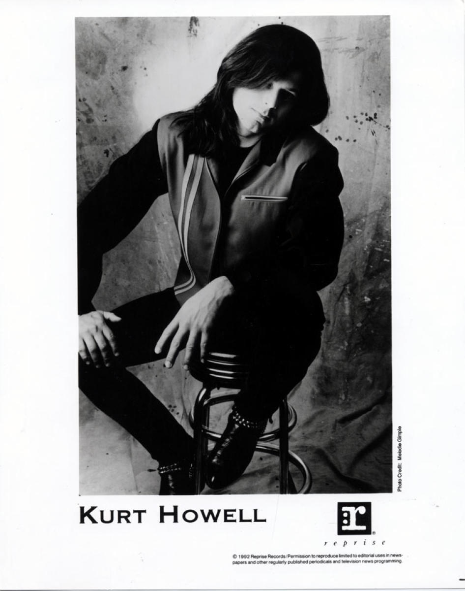 Kurt Howell Vintage Concert Photo Promo Print, 1992 at Wolfgang's