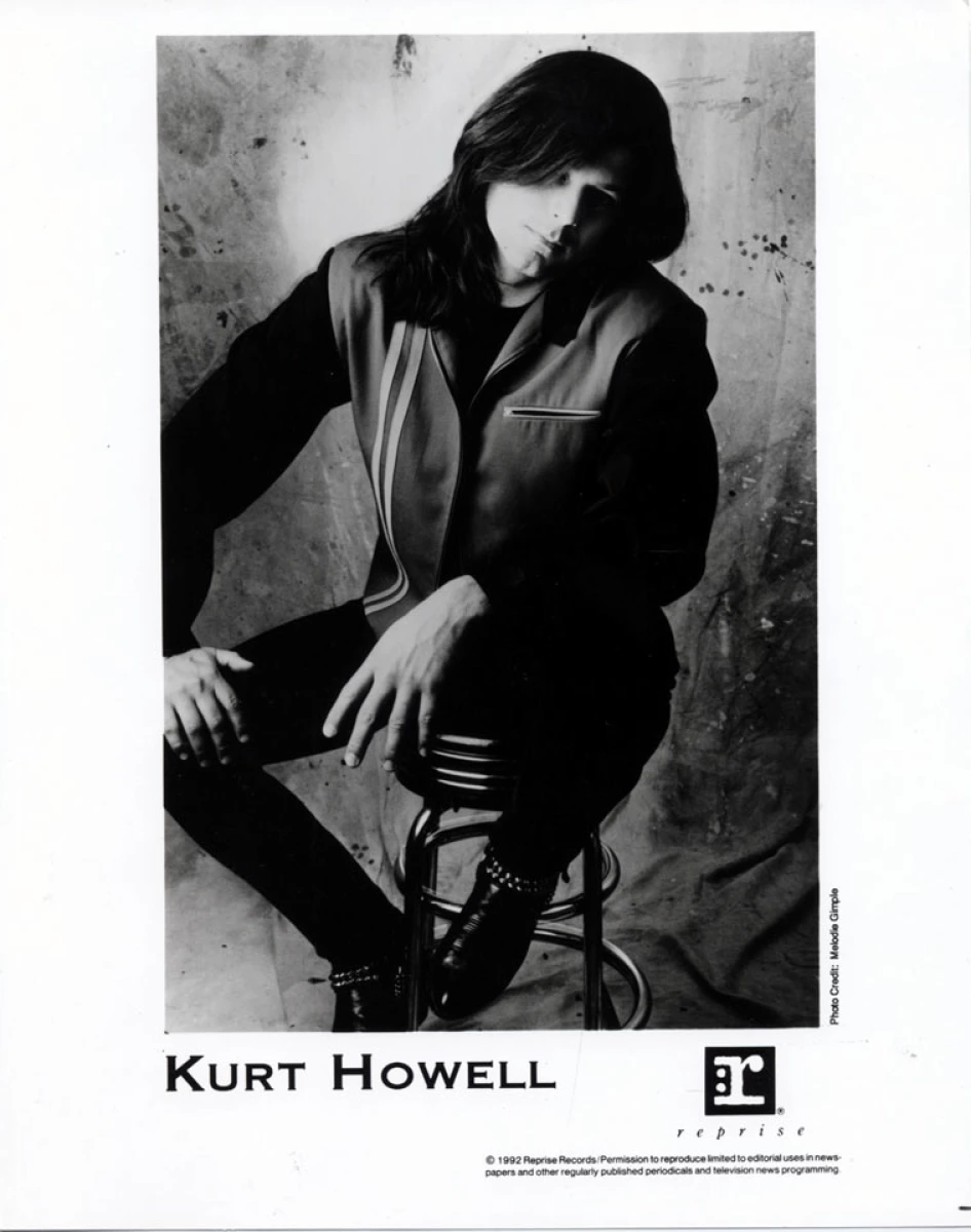 Kurt Howell Vintage Concert Photo Promo Print, 1992 at Wolfgang's