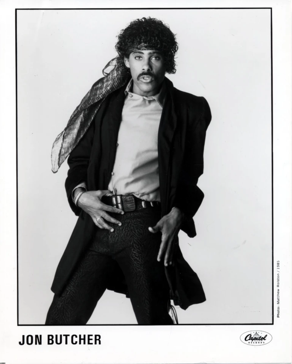 Jon Butcher Vintage Concert Photo Promo Print, 1985 at Wolfgang's