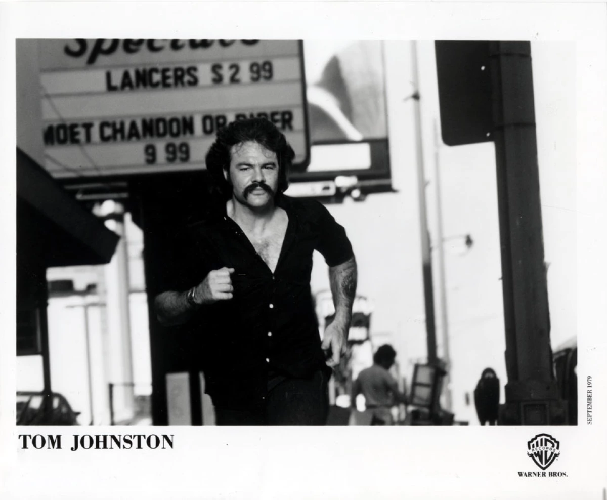 Tom Johnston Vintage Concert Photo Promo Print, 1979 at Wolfgang's