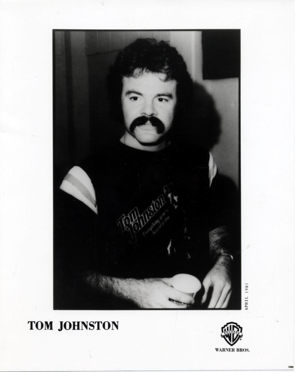 Tom Johnston Vintage Concert Photo Promo Print, 1981 at Wolfgang's