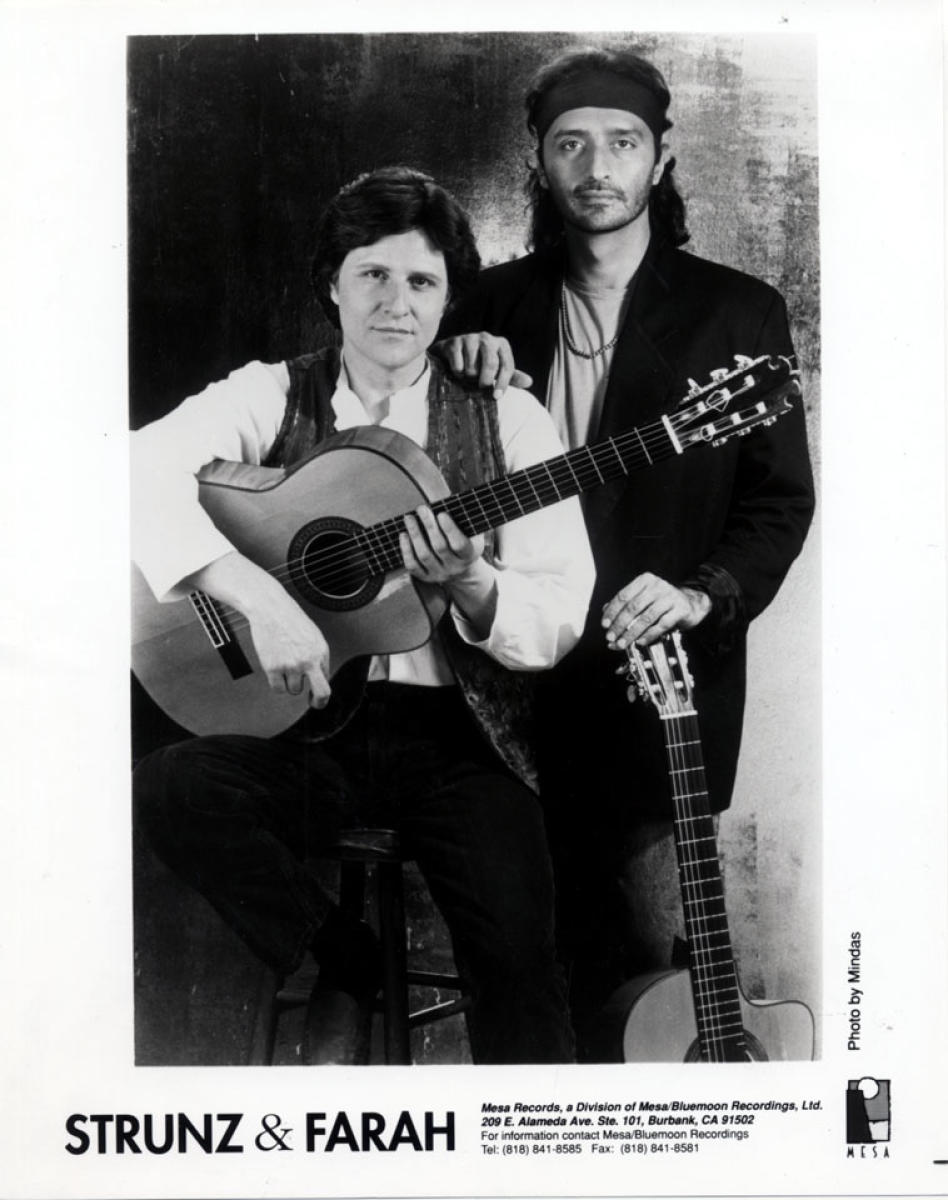 Strunz & Farah Vintage Concert Photo Promo Print at Wolfgang's