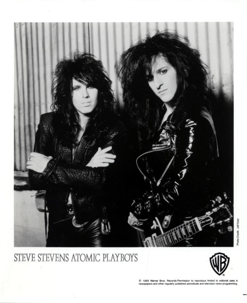 Steve Stevens Vintage Concert Photo Promo Print, 1989 at Wolfgang's
