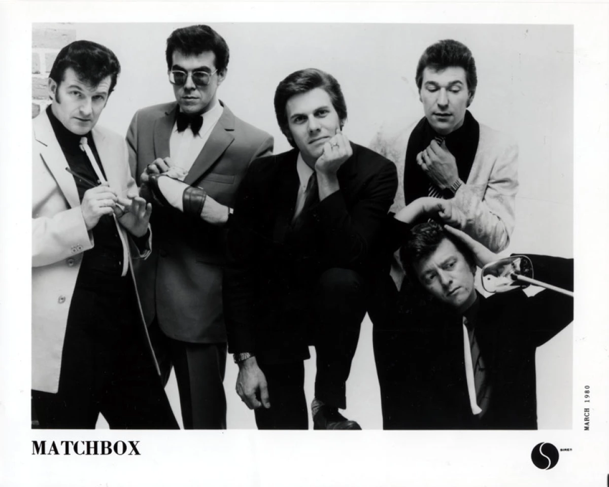 Matchbox Vintage Concert Photo Promo Print, 1980 at Wolfgang's