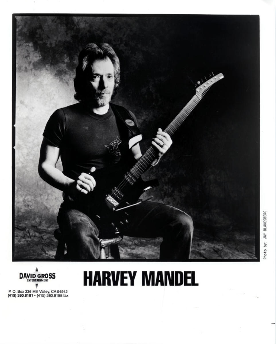 Harvey Mandel Vintage Concert Photo Promo Print at Wolfgang's