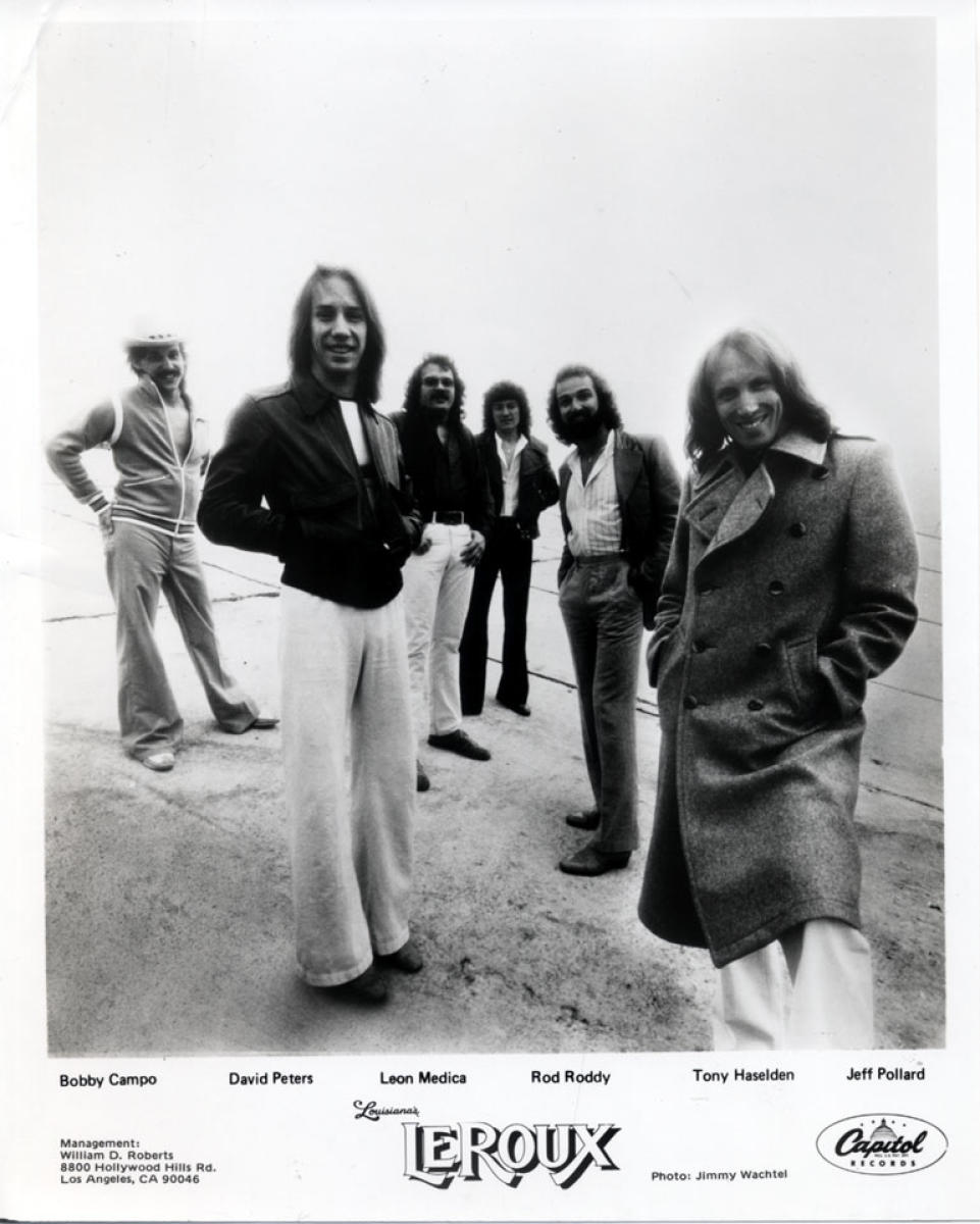 Louisiana's LeRoux Vintage Concert Photo Promo Print at Wolfgang's