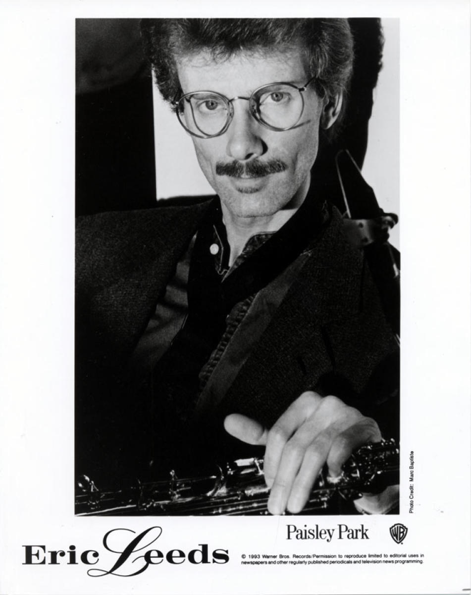 Eric Leeds Vintage Concert Photo Promo Print, 1993 at Wolfgang's