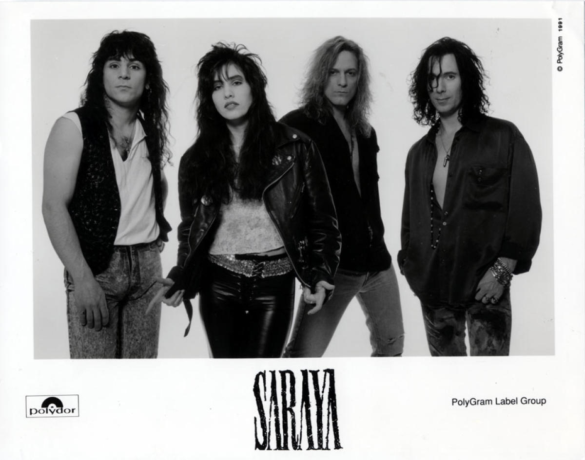 Saraya Vintage Concert Photo Promo Print, 1991 at Wolfgang's