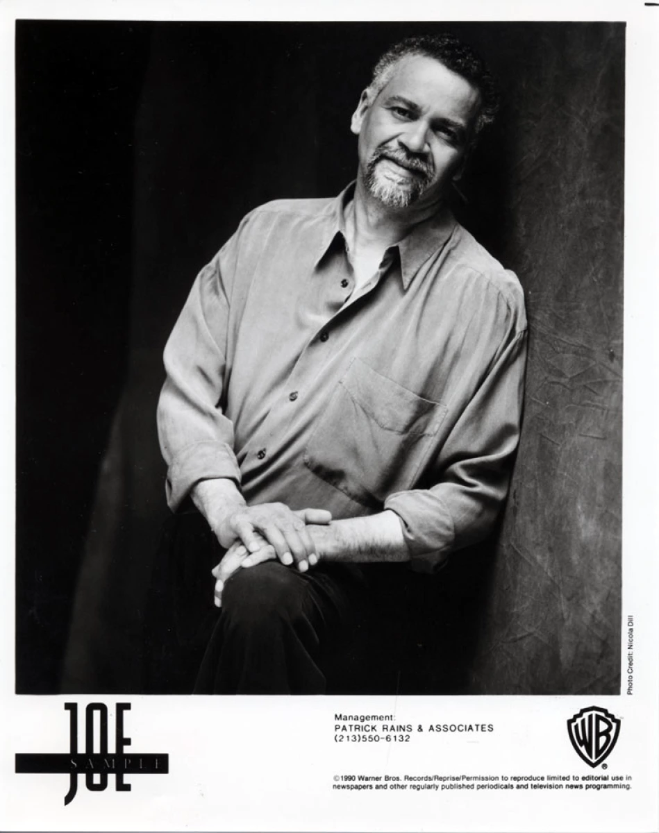 Joe Sample Vintage Concert Photo Promo Print, 1990 at Wolfgang's