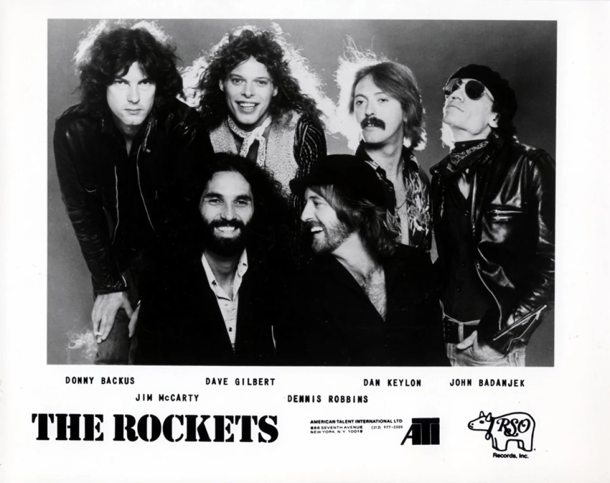 The Rockets Vintage Concert Photo Promo Print at Wolfgang's
