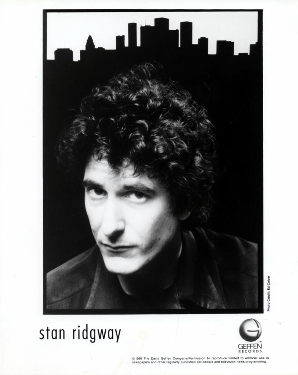 Stan Ridgway Vintage Concert Photo Promo Print, 1989 at Wolfgang's