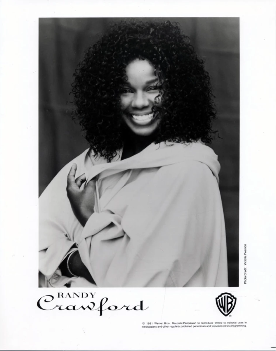 Randy Crawford Vintage Concert Photo Promo Print, 1991 at Wolfgang's