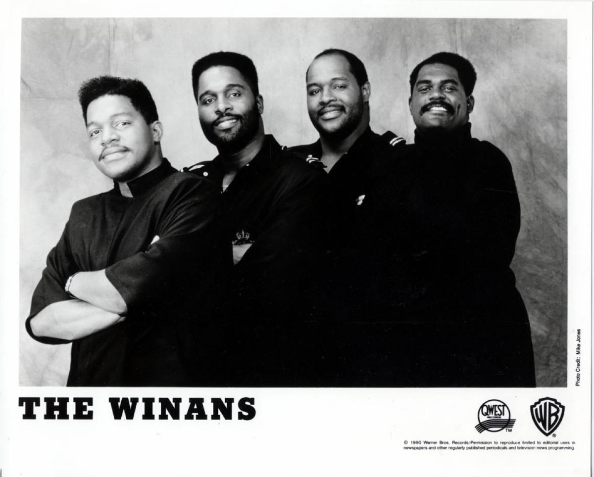 The Winans Vintage Concert Photo Promo Print, 1990 at Wolfgang's