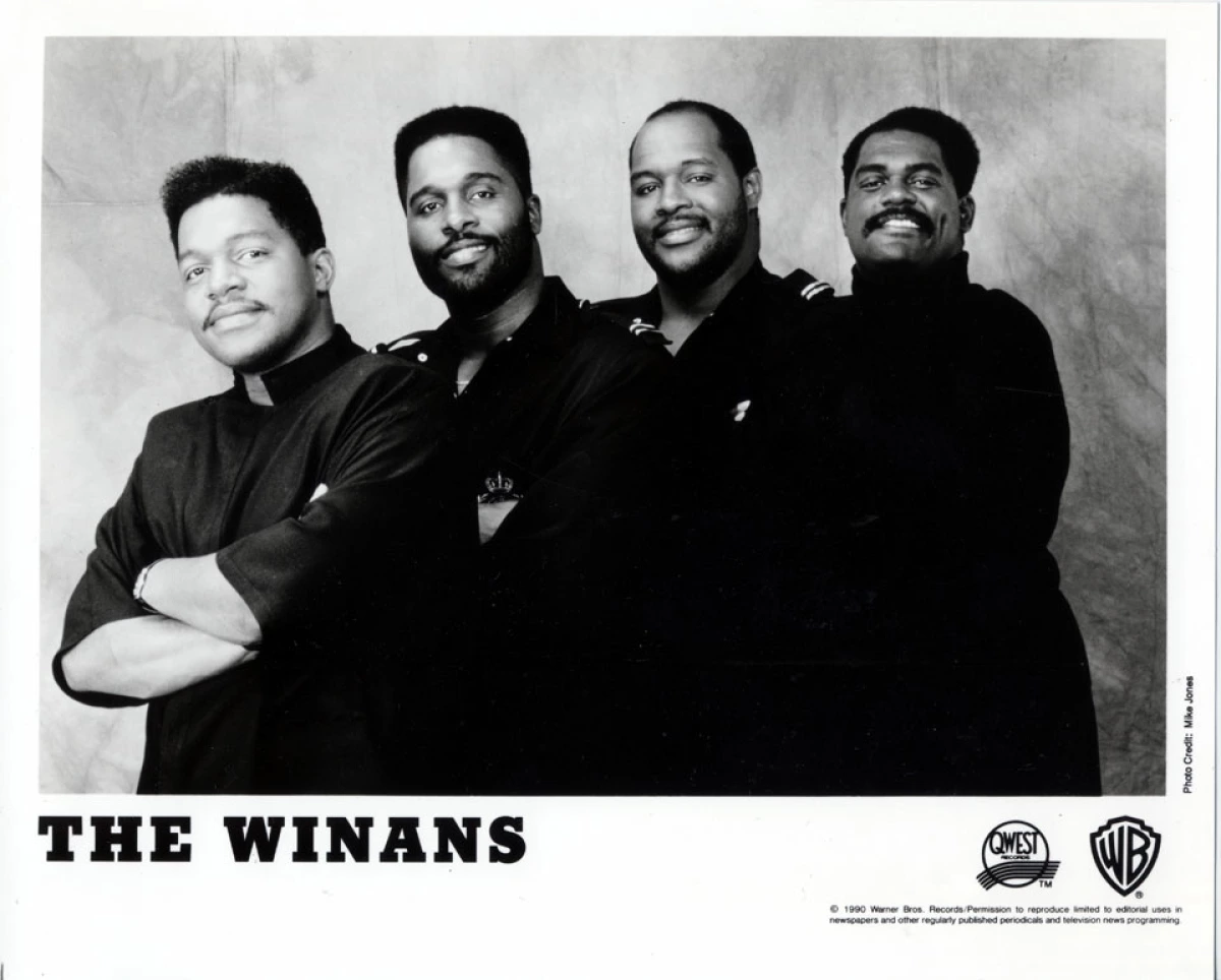 The Winans Vintage Concert Photo Promo Print, 1990 at Wolfgang's