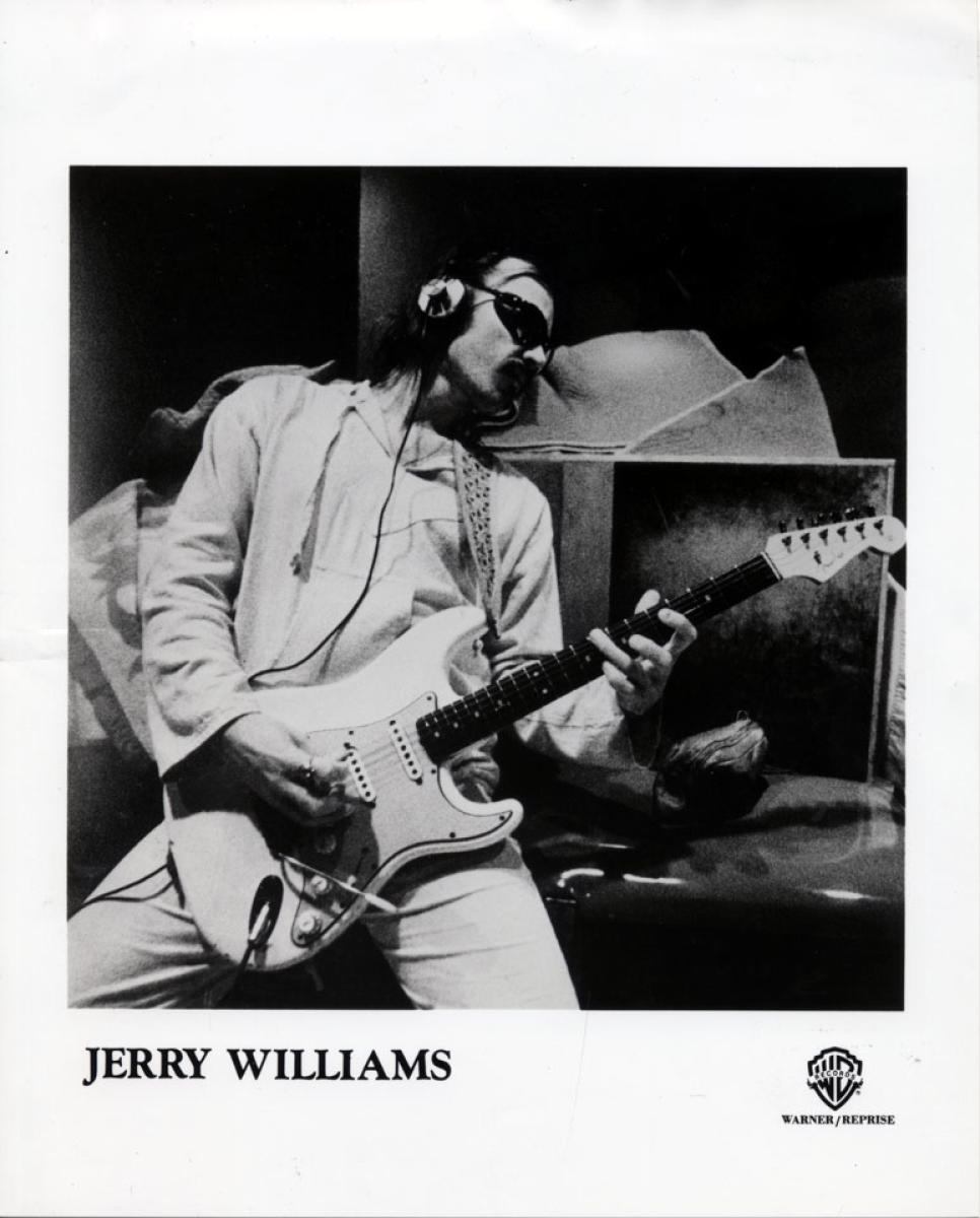 Jerry Williams Vintage Concert Photo Promo Print at Wolfgang's