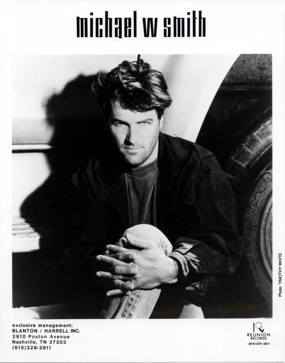 Michael W. Smith Vintage Concert Photo Promo Print at Wolfgang's