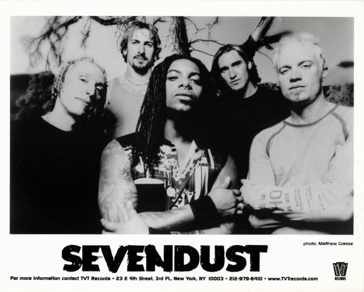 Sevendust Vintage Concert Photo Promo Print at Wolfgang's
