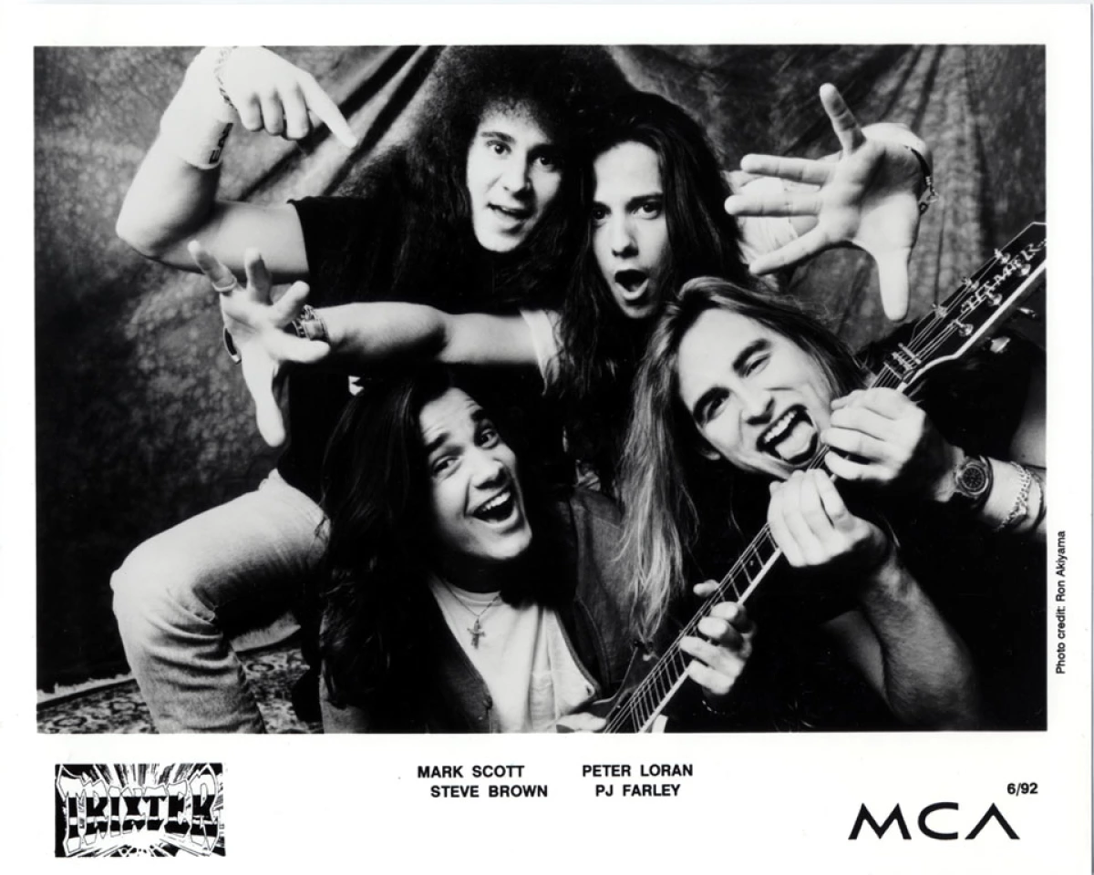 Trixter Vintage Concert Photo Promo Print, 1992 at Wolfgang's