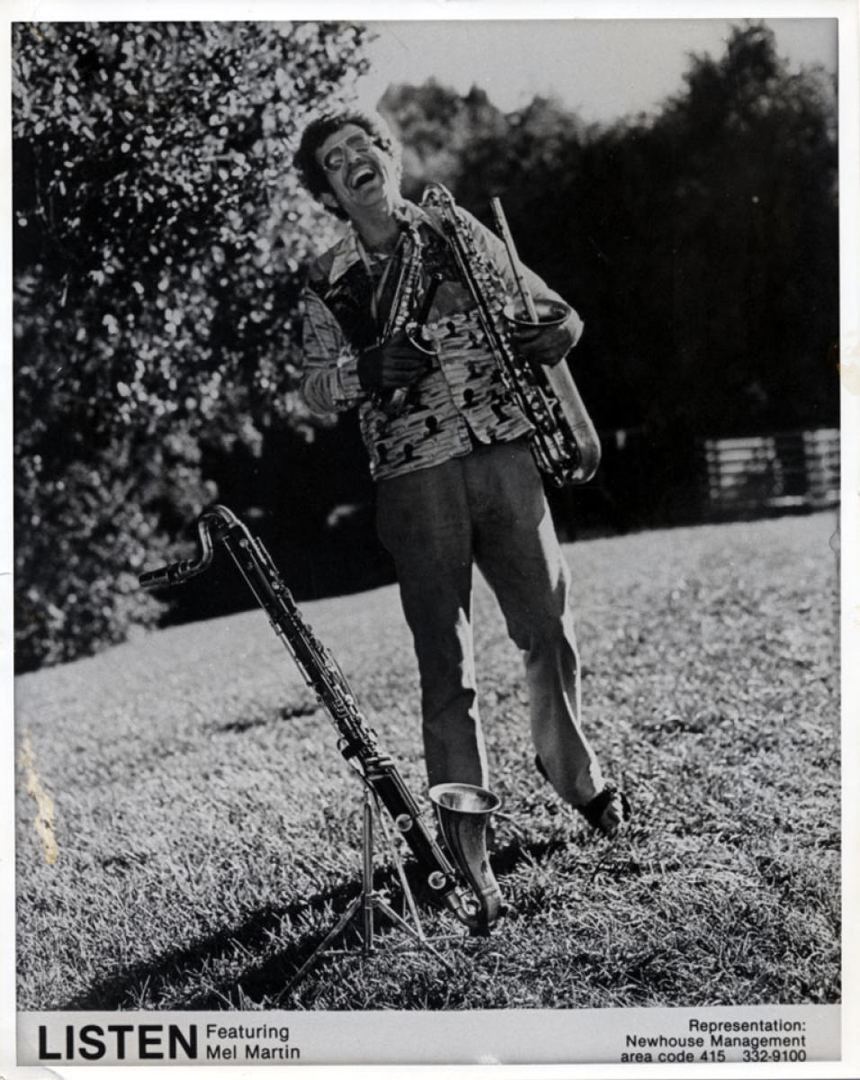 Listen Featuring Mel Martin Vintage Concert Photo Promo Print at Wolfgang's