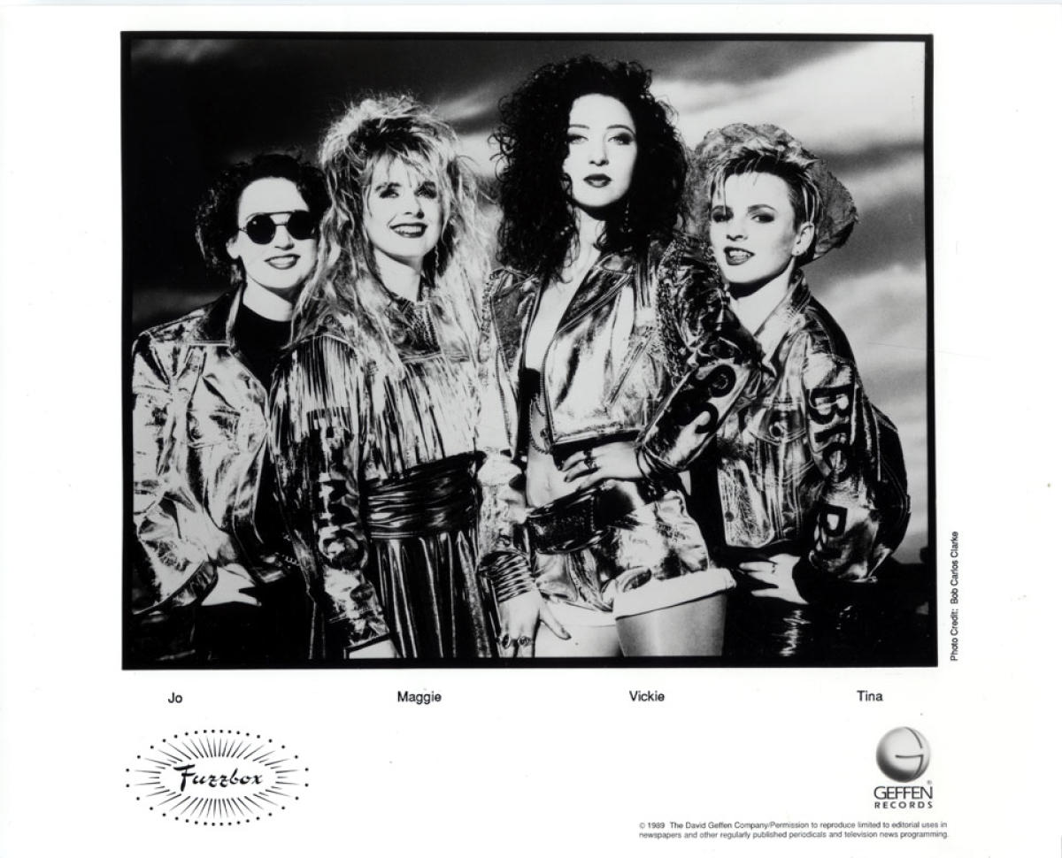 Fuzzbox Vintage Concert Photo Promo Print, 1989 at Wolfgang's