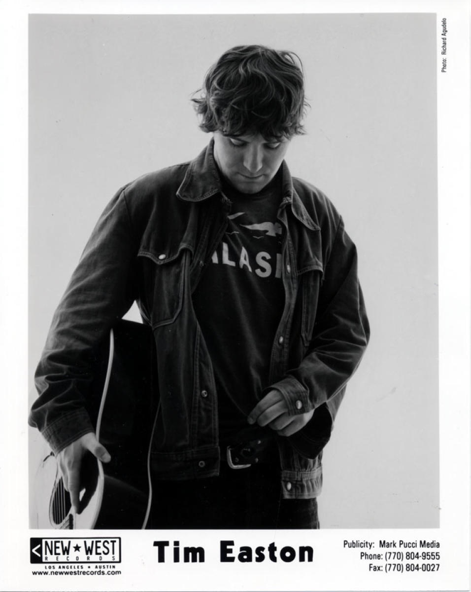 Tim Easton Vintage Concert Photo Promo Print at Wolfgang's