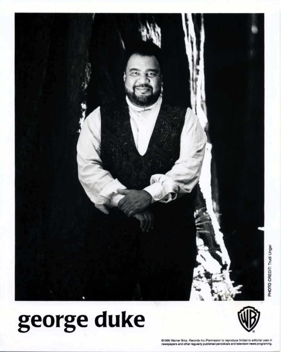 George Duke Vintage Concert Photo Promo Print, 1996 at Wolfgang's