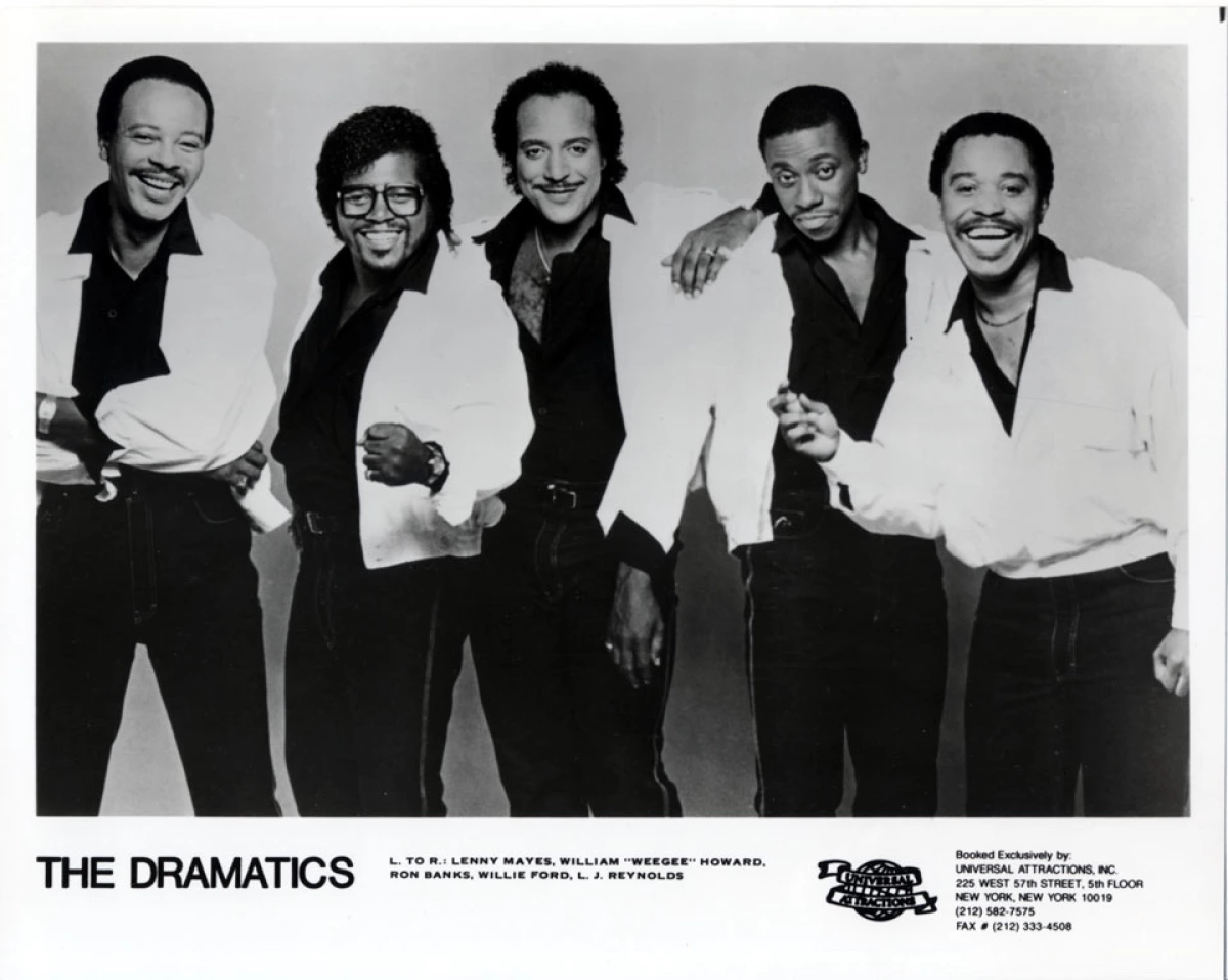 The Dramatics Vintage Concert Photo Promo Print at Wolfgang's